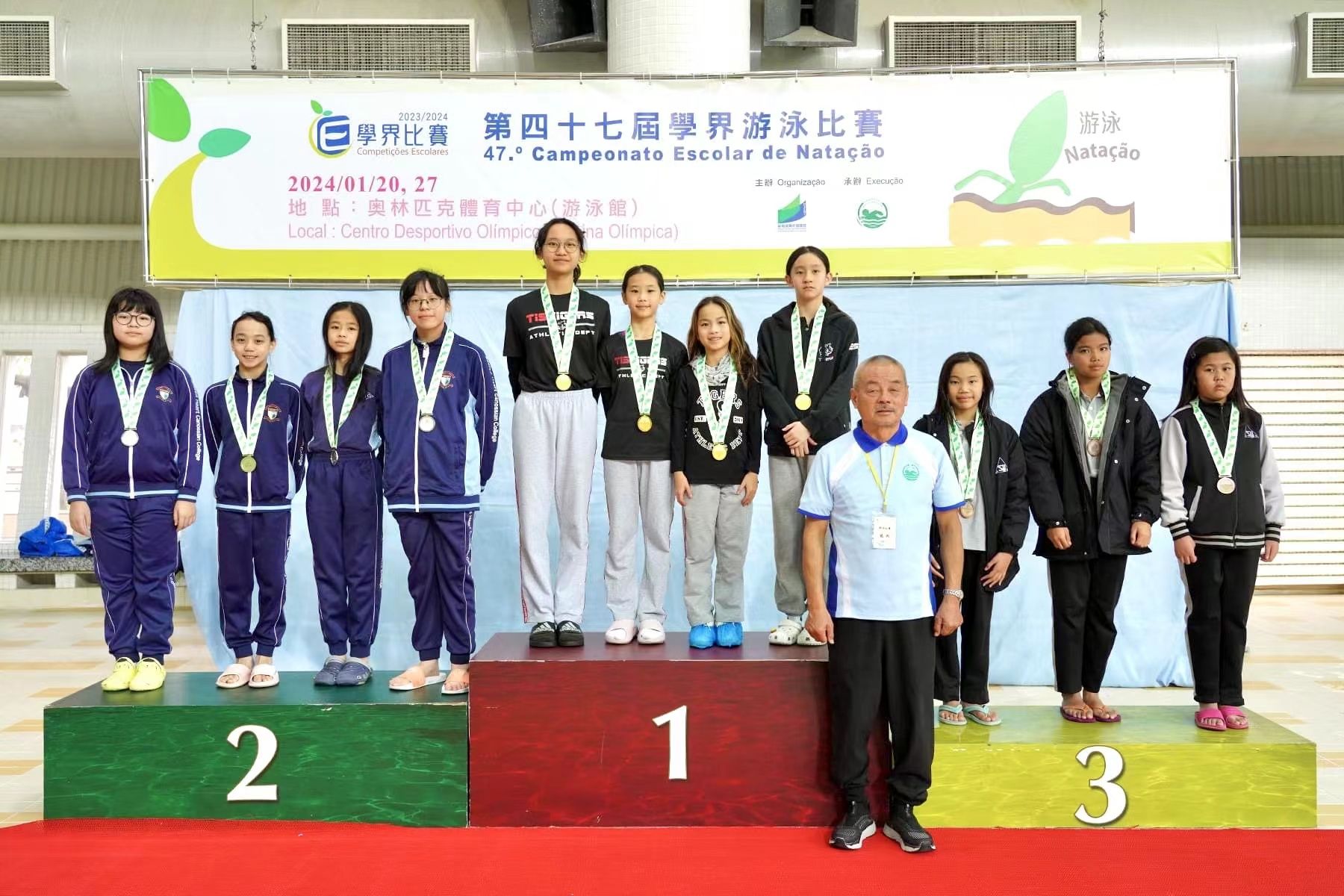 Record-Breaking Swims: Tigers Make a Splash at DSEDJ's Swim Meet — The ...